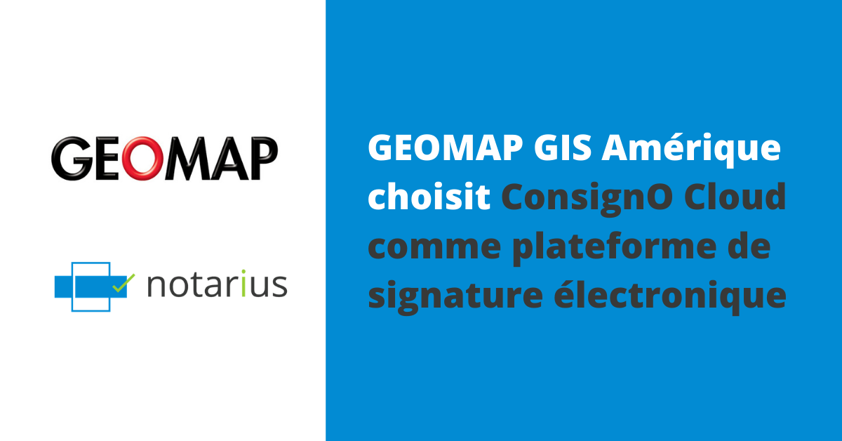 GEOMAP GIS Amérique choisit ConsignO Cloud comme plateforme de ...